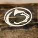 Rustic Reclaimed Wood Penn State Sign Man Cave Decor College - Etsy