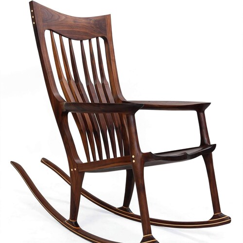 Rocking Chair Inspired by Sam Maloof - Etsy