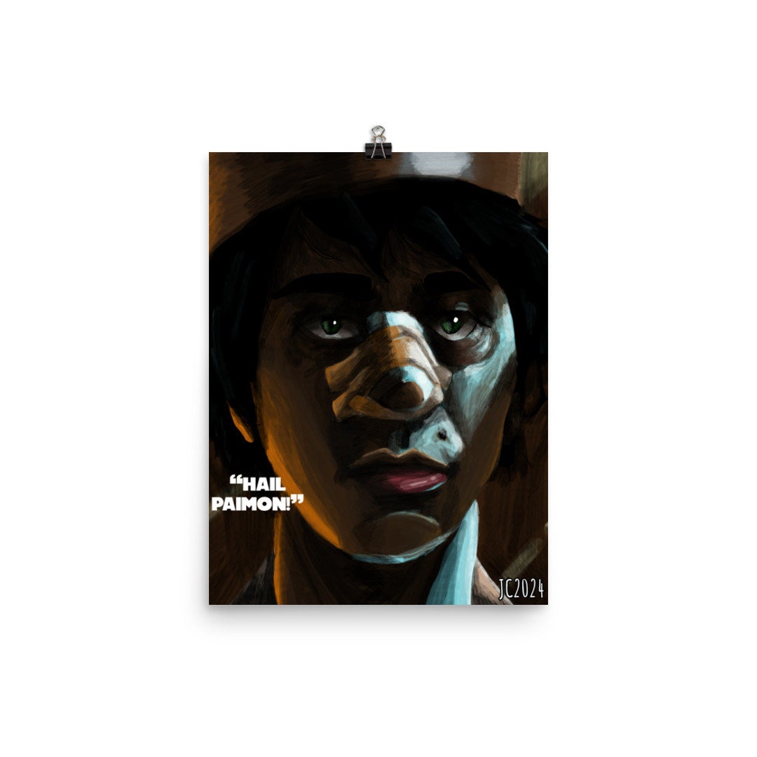 PRINTS - Hereditary "hail Paimon" Portrait (digital) - Etsy