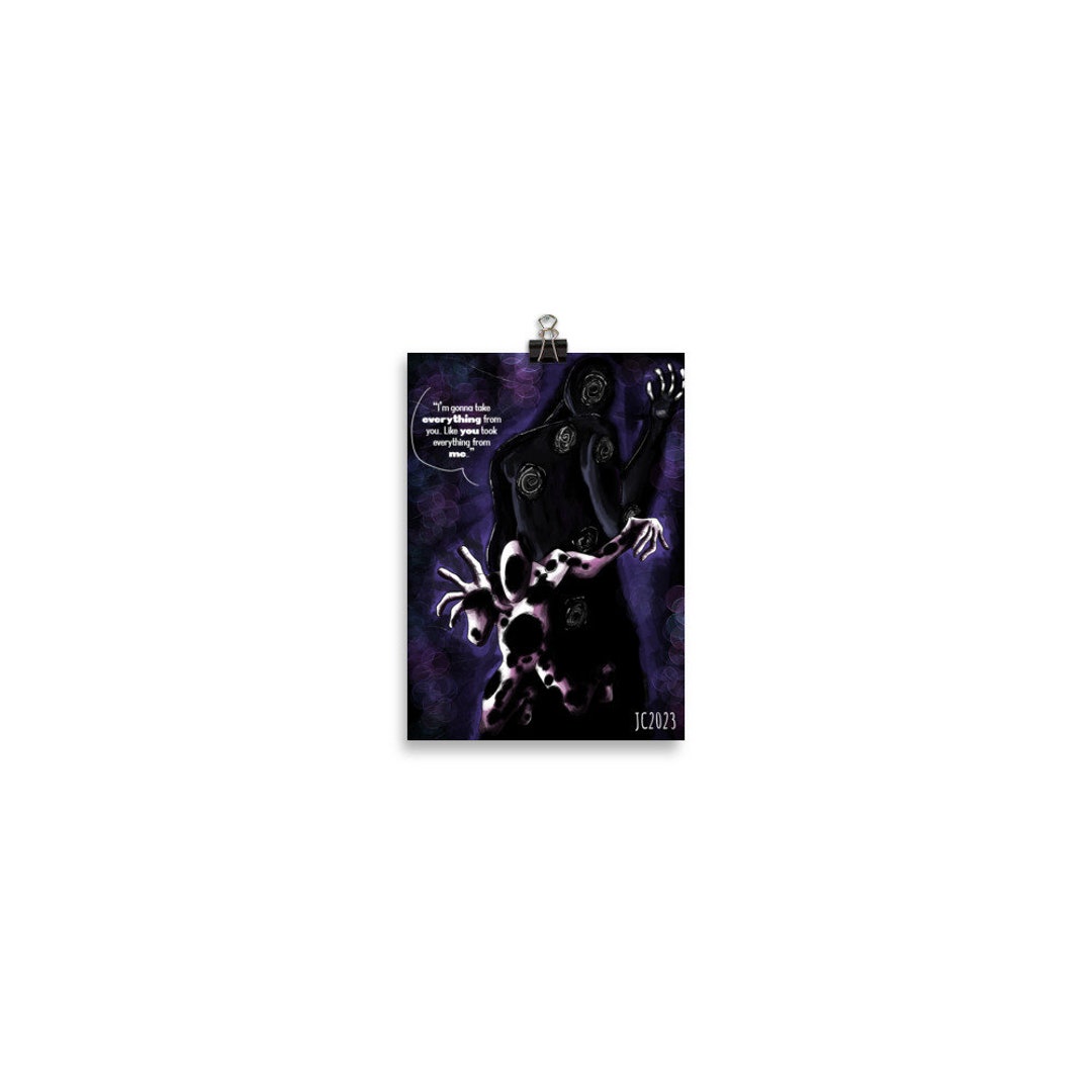 PRINTS - Across the Spiderverse "villain of the Week" the Spot Portrait ...