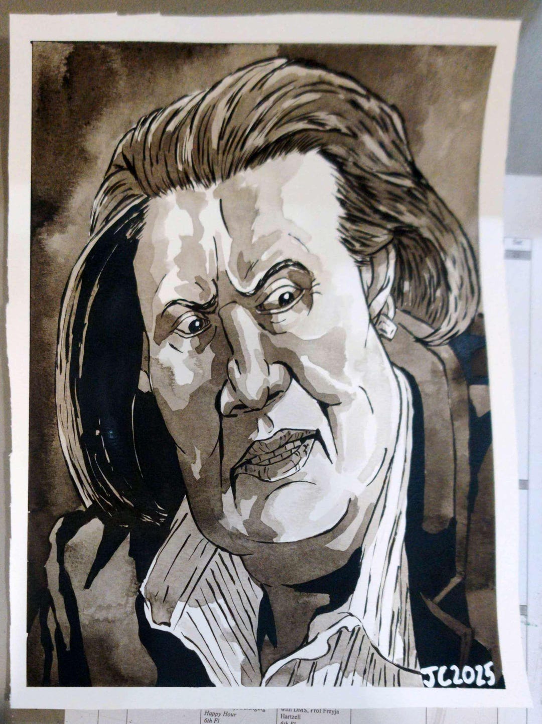 The Sopranos "misery Loves Company" Livia Soprano Portrait (original ...