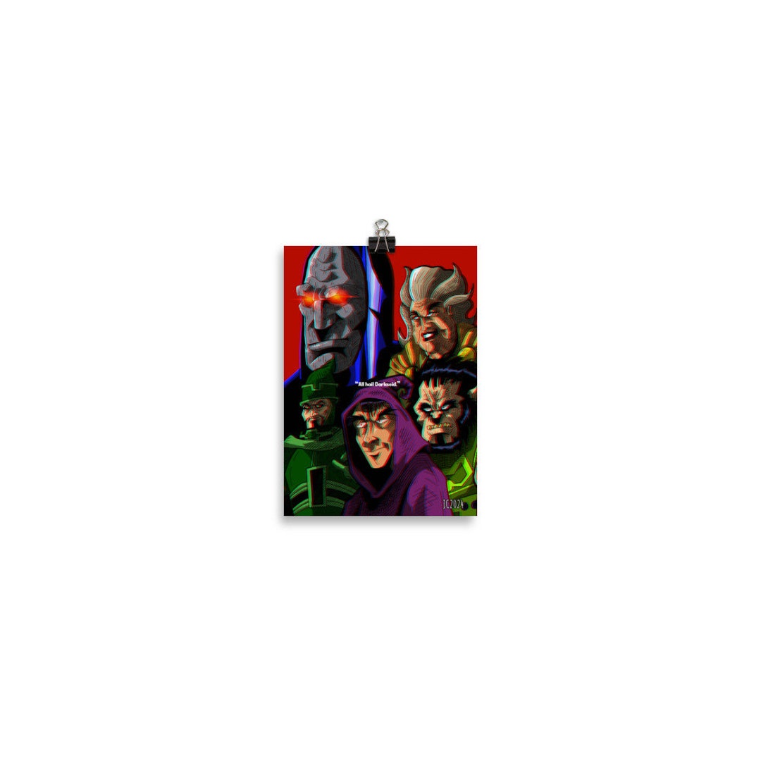 PRINTS - DC Comics "new Gods Pt.1" Illustration (digital) - Etsy