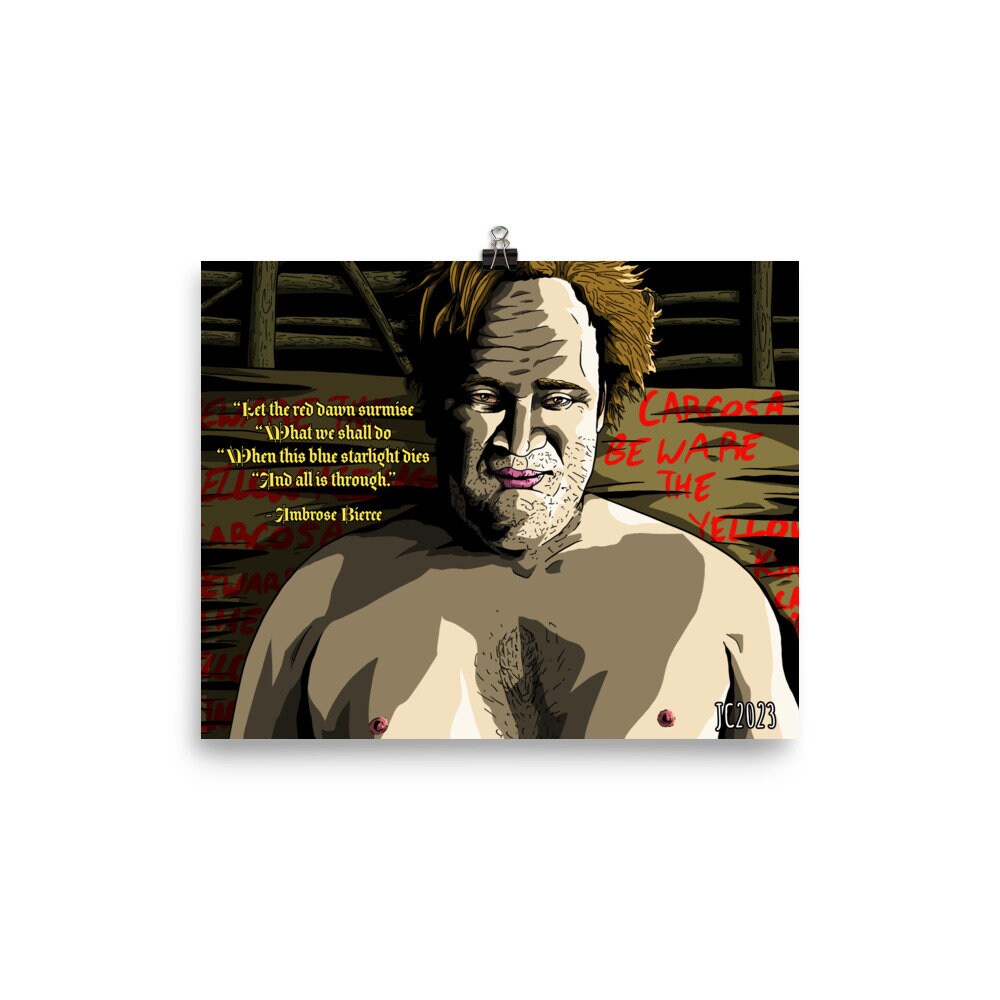 PRINTS - True Detective "the Yellow King" Errol Childress Portrait ...