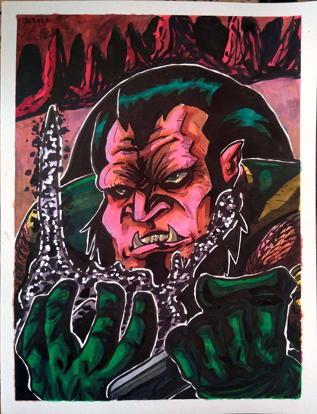 The New Gods first Son of Apokolips Kalibak the Cruel Portrait original ...