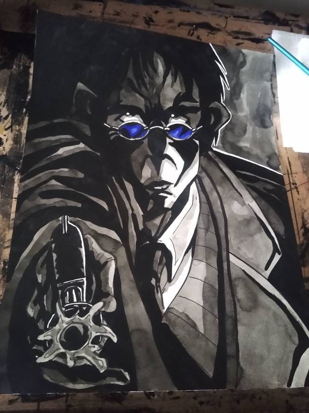 Batman holiday Alberto Falcone Portrait original - Etsy