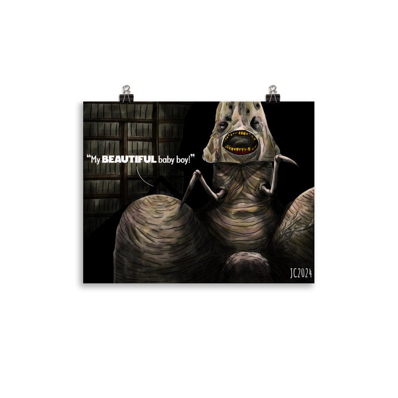 PRINTS Beau is Afraid surprise in the Attic Illustration digital - Etsy