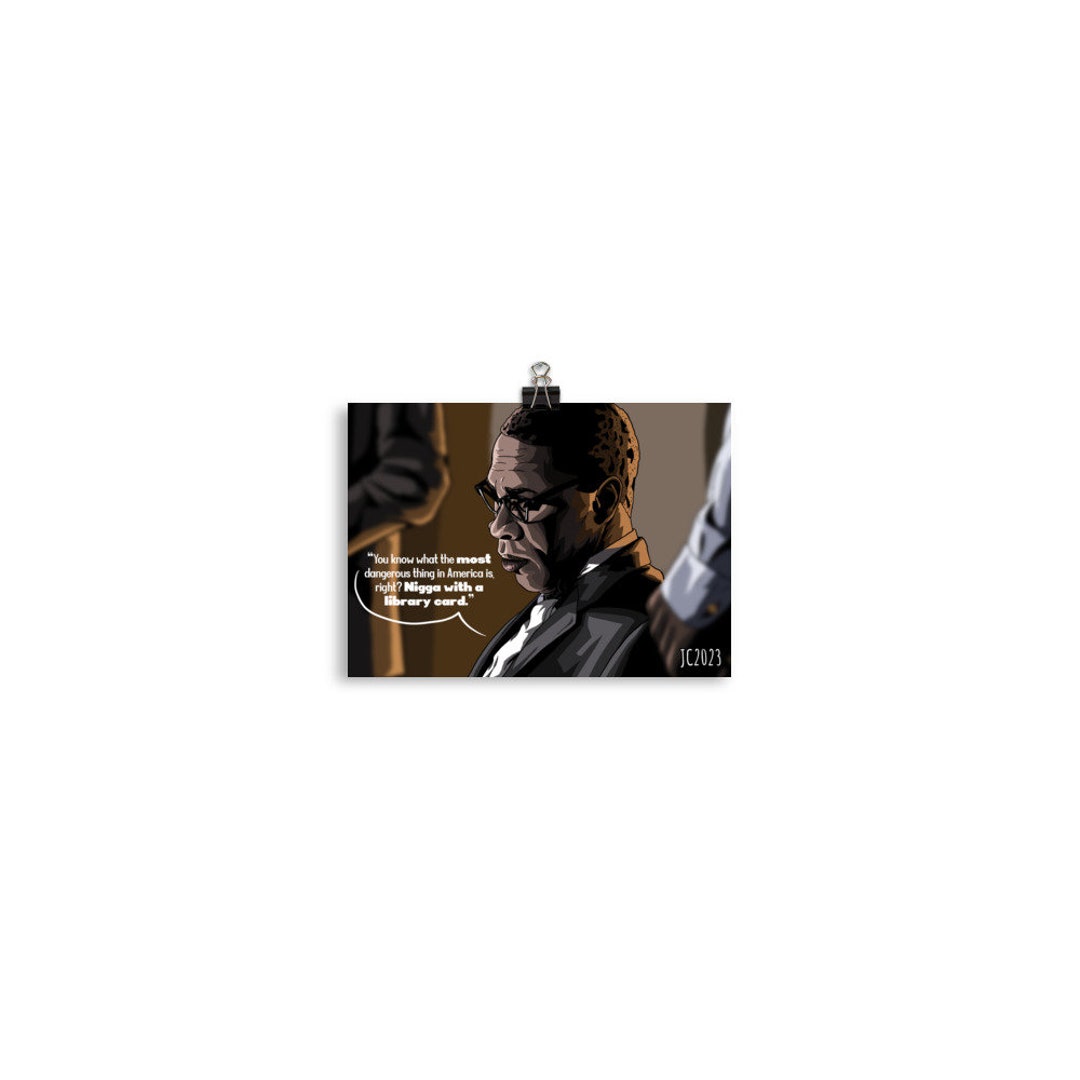 PRINTS - the Wire "the Most Dangerous Thing" Brother Mouzone Portrait ...