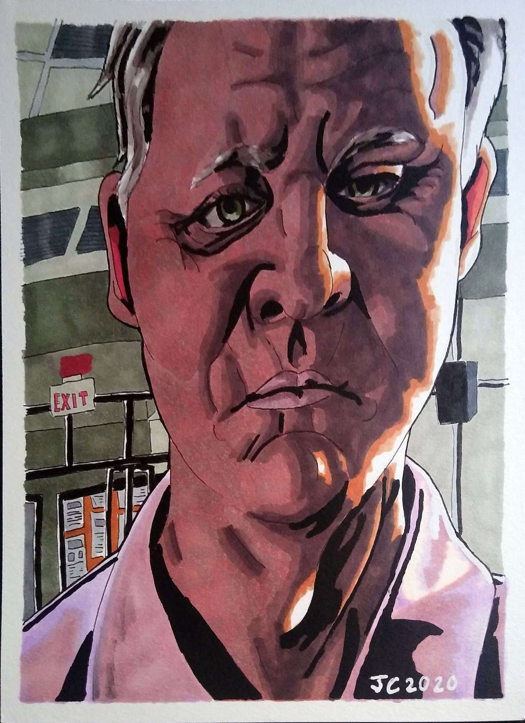 Dexter - "hello, Dexter Morgan" Arthur Mitchell/trinity Killer Portrait ...