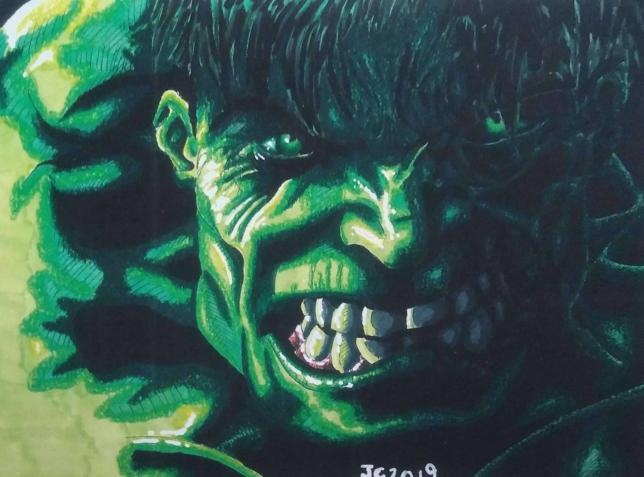 IMPRESSIONS - Portrait de l'incroyable Hulk « Des jours sans incident ...
