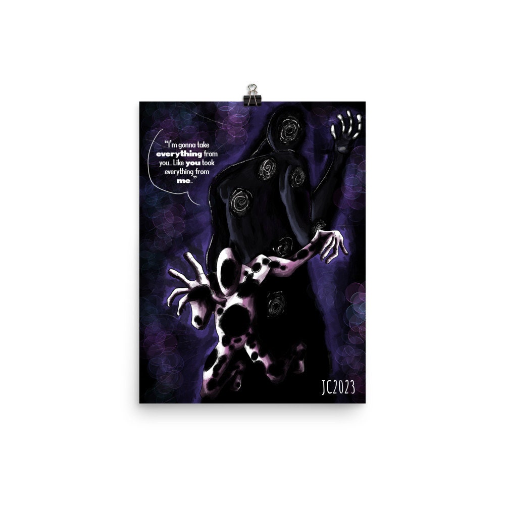 PRINTS - Across the Spiderverse "villain of the Week" the Spot Portrait ...