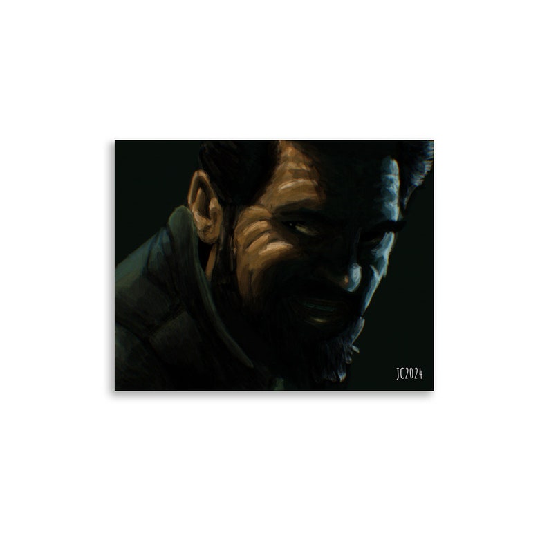 PRINTS - the Boys "scorched Earth" Billy Butcher Painting (digital) - Etsy