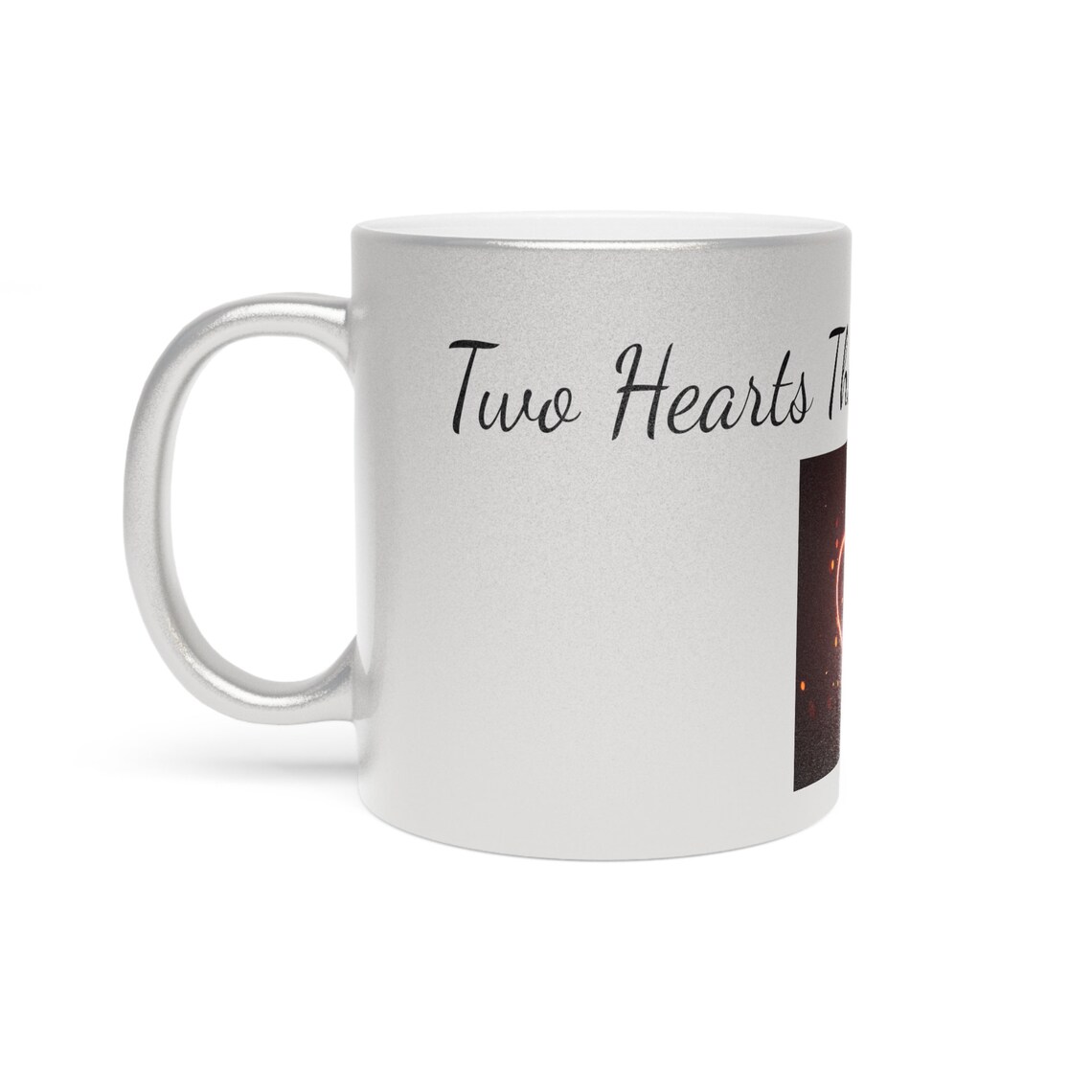 Metallic Mug silvergold - Etsy