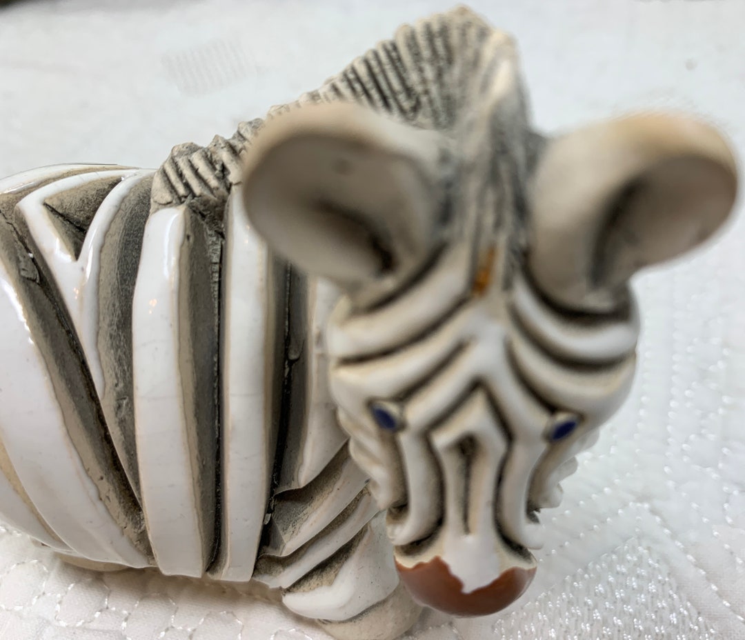 Artesania Rinconada Uruguay Zebra Circa 1970s ,artesania De Rosa ...