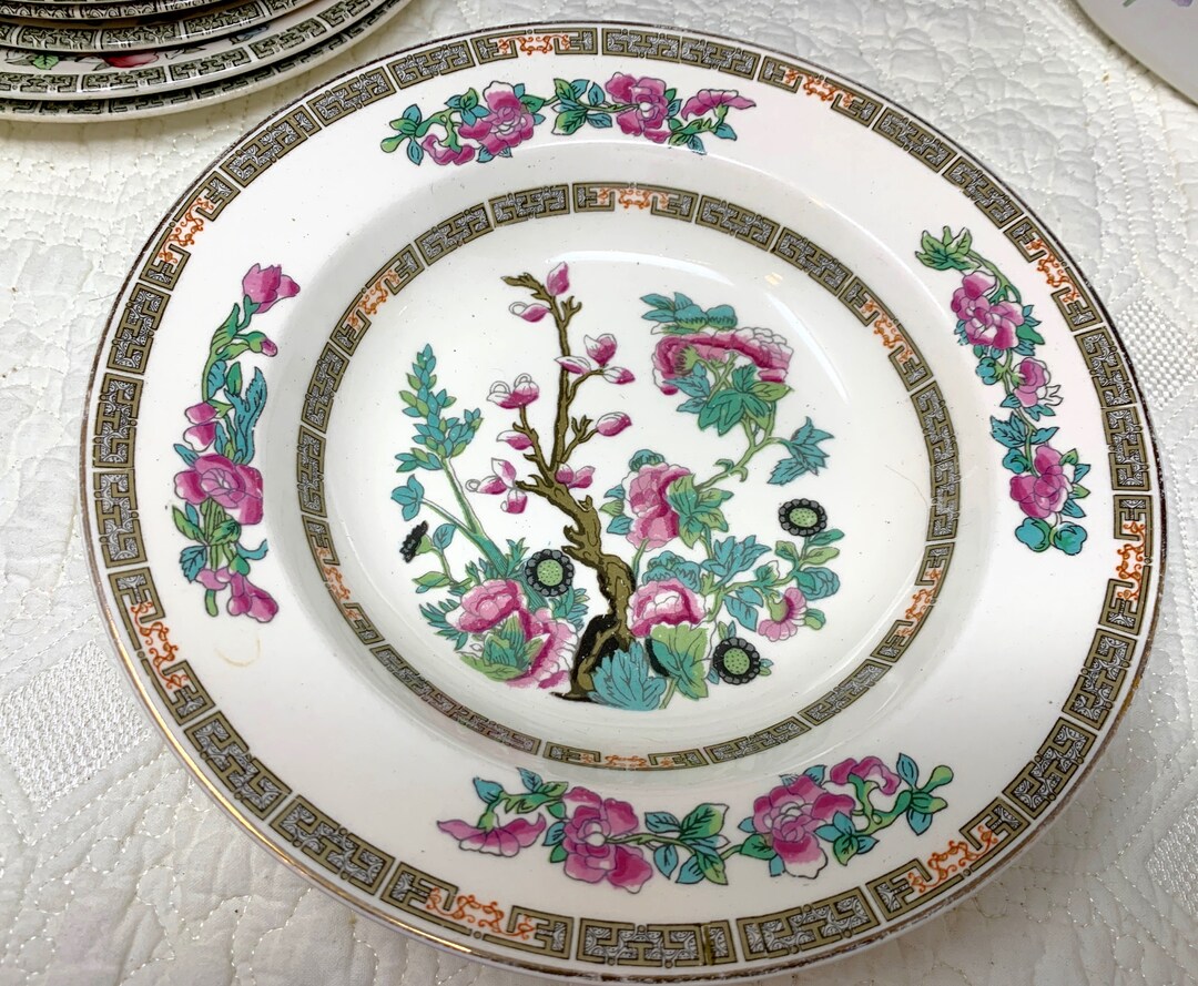 Chinoiserie Morley Ware Indian Tree Soup or Salad Bowl Circa 1940 ...