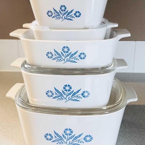Corning Ware Cornflower Blue Vintage (choice), Iconic Classic Blue ...
