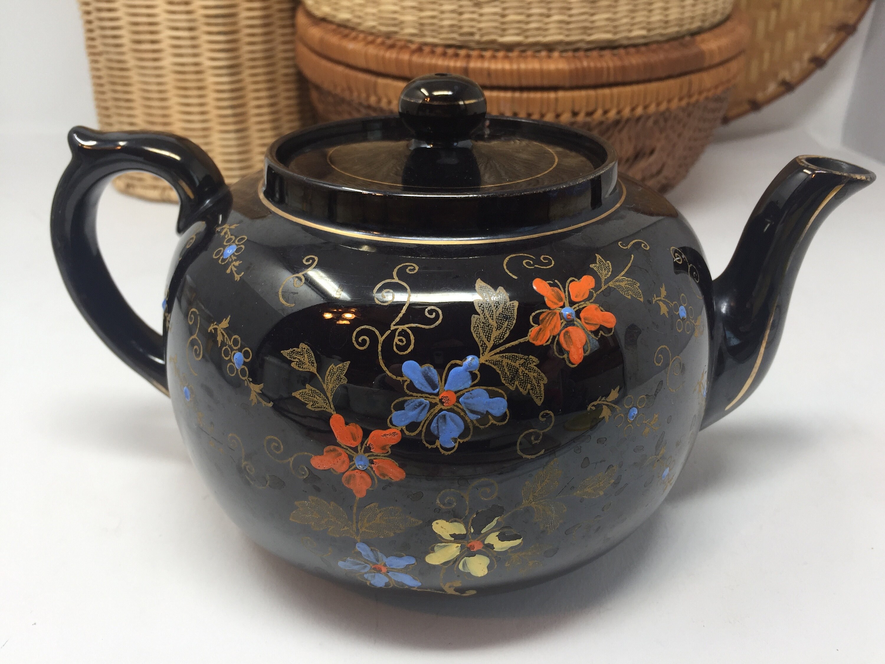 Gibsons Staffordshire Floral Teapot Tea Pot by Gibson and Sons - Etsy