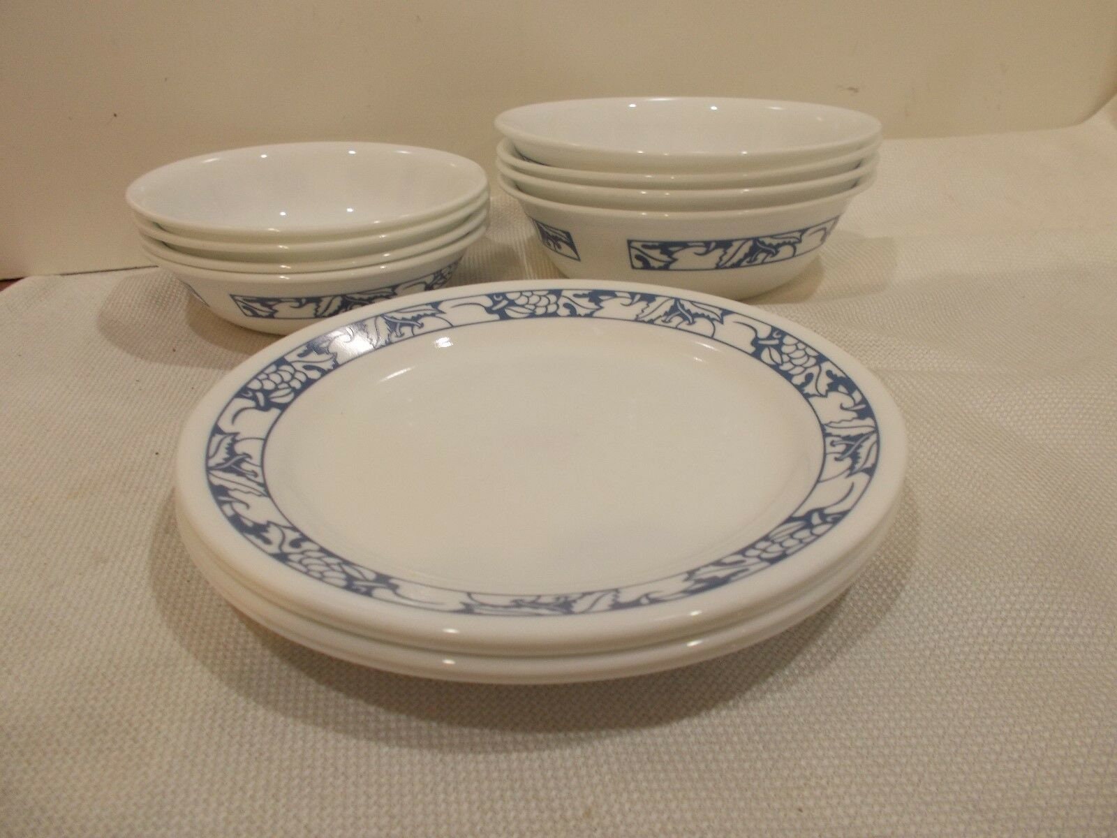 Corelle Harvest Time HTF Pattern Blue Fruit and Foliage - Etsy Canada