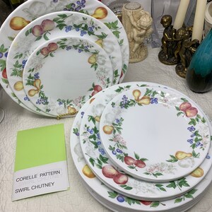 Scalloped Chutney Corelle Coordinates by Corning, Fall Harvest Colour ...