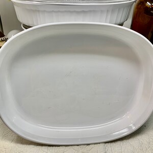 Corningware® French White Bakeware, Vintage Corning Ware, French White ...