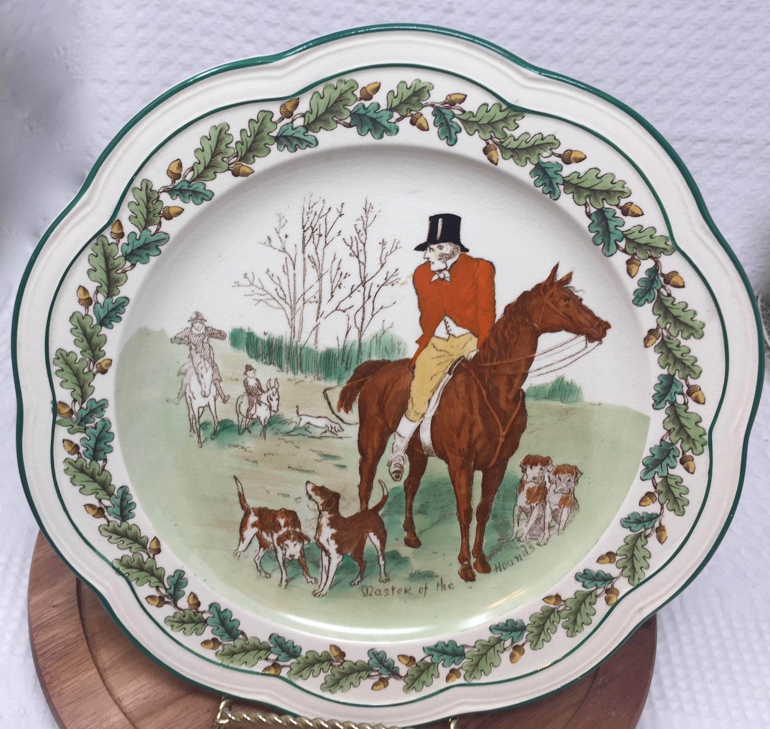Wedgwood Etruria Works Master of the Hounds | Etsy