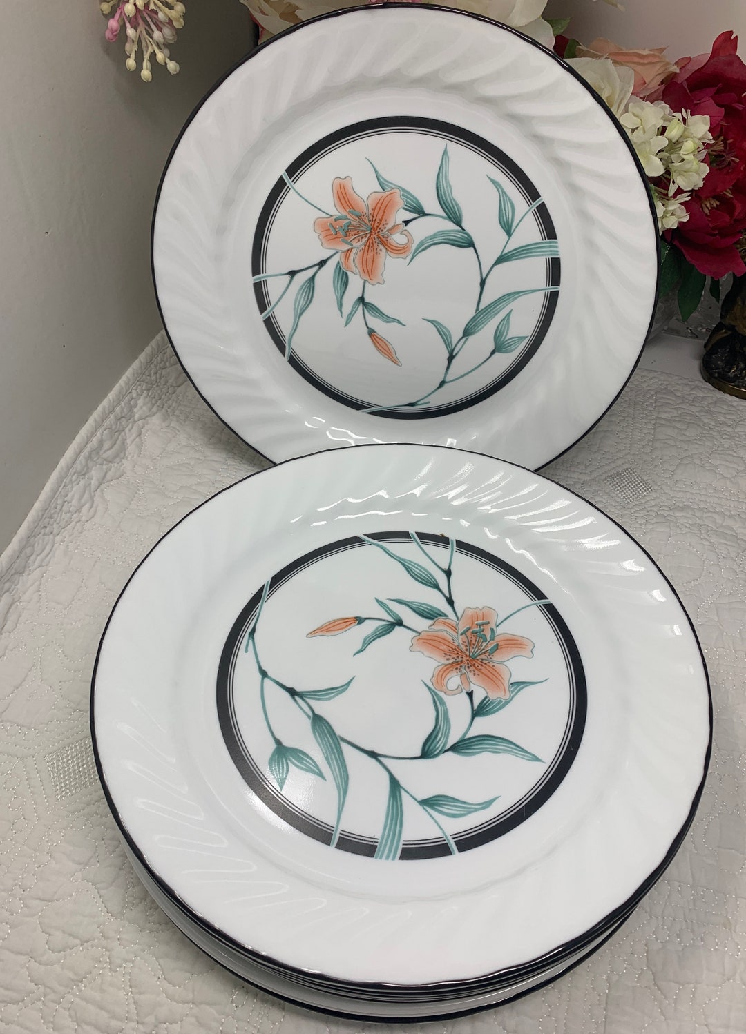 Tiger Lily Corelle by Corning, Replacement or Additional Corelle ...