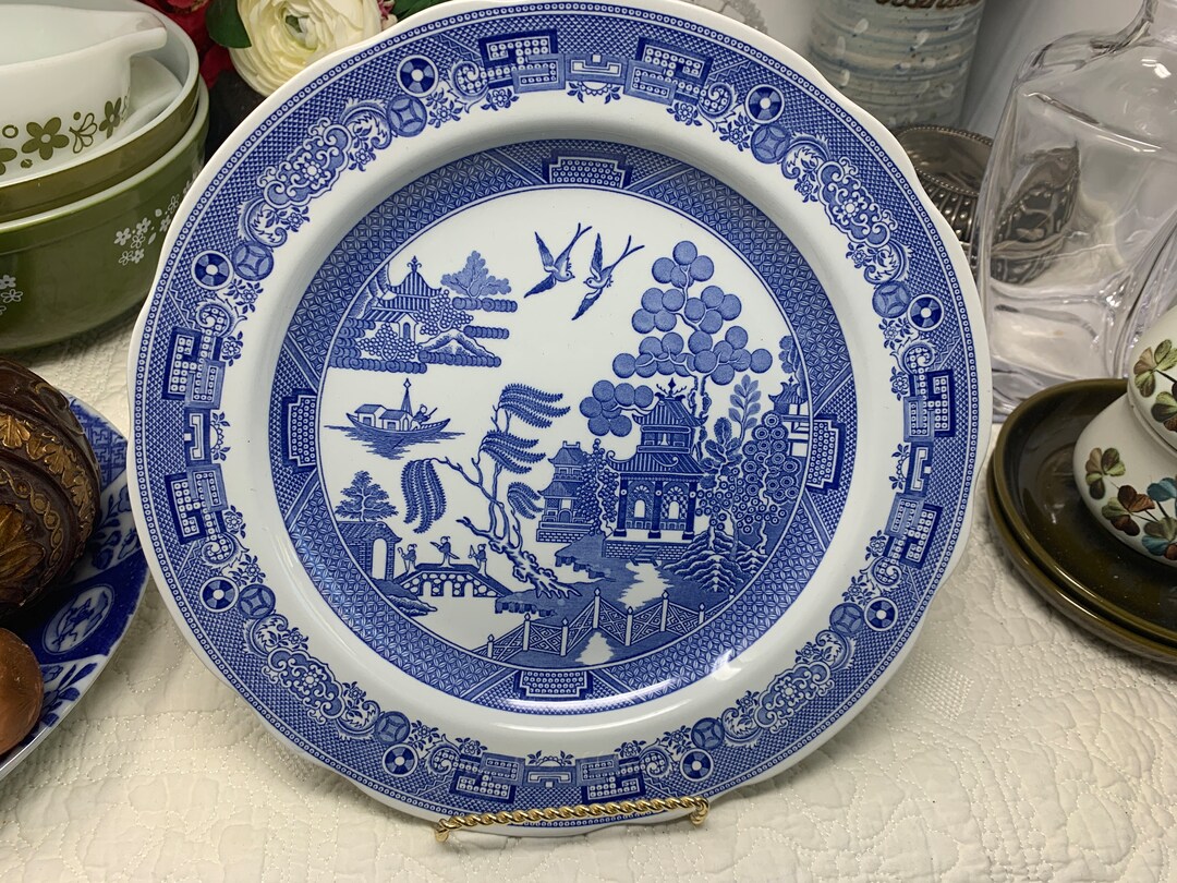 Spode Blue Willow Georgian Series, Spode Willow Earthenware Blue Room ...