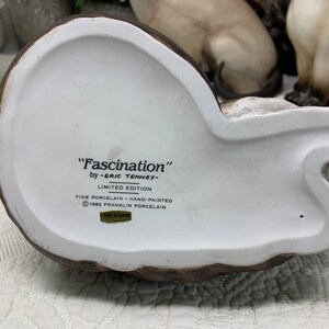 Fabulous Tabby Porcelain Cat Figurine, Limited Edition "fascination" by ...