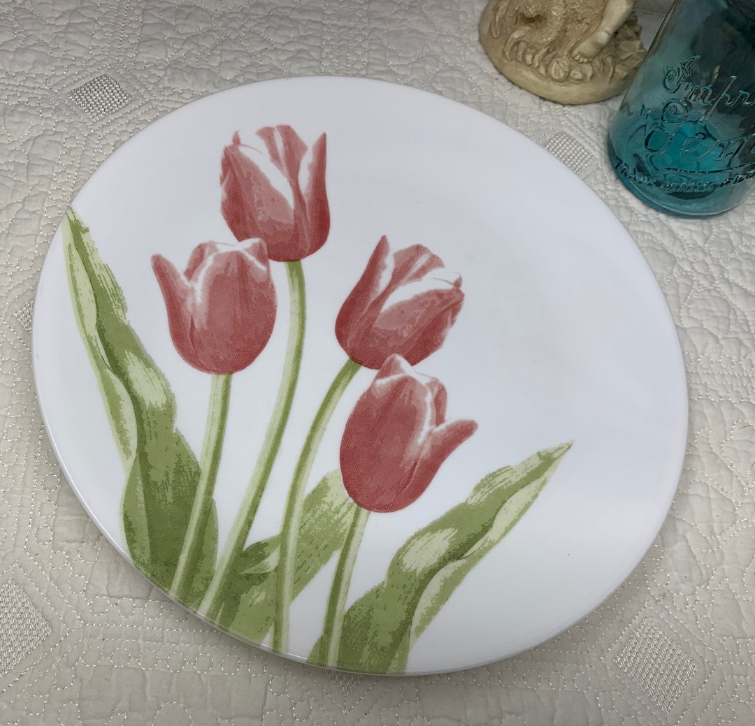 Tulip Bouquet Dinnerware, Discontinued Hard to Find, Corelle ...