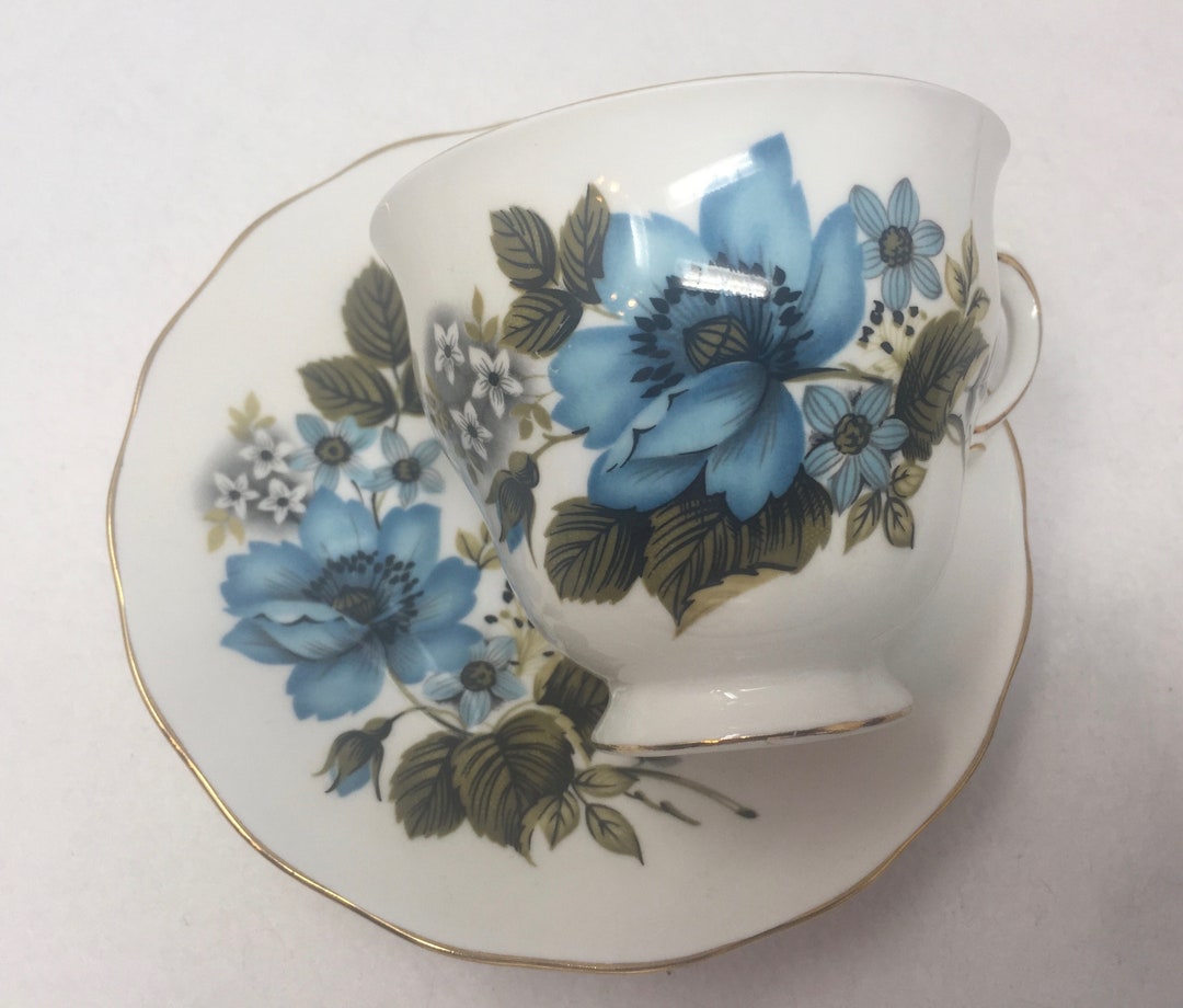 Queen Anne Ridgway Potteries Vintage Tea Cup & Saucer ,bone China ...