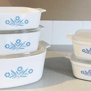 Corning Ware Cornflower Blue Vintage (choice), Iconic Classic Blue ...