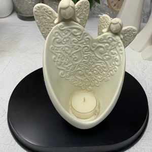Partylite Ceramic Angels, Angel Tealight Holder, Partylite Tealight ...