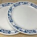 Corelle Harvest Time HTF Pattern, Blue Fruit and Foliage Decorate the ...