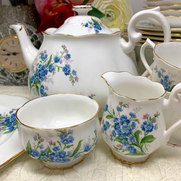 Royal Albert Forget Me Not - Etsy