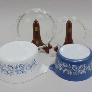 Colonial Mist by Pyrex Cinderella Casserole Set, Circa 1983 to 1986 ...
