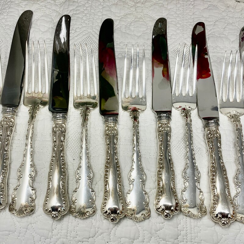 Sterling Silver Flatware - Etsy