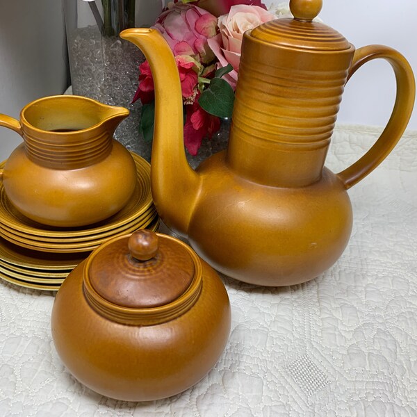 Pottery Coffee Pot - Etsy