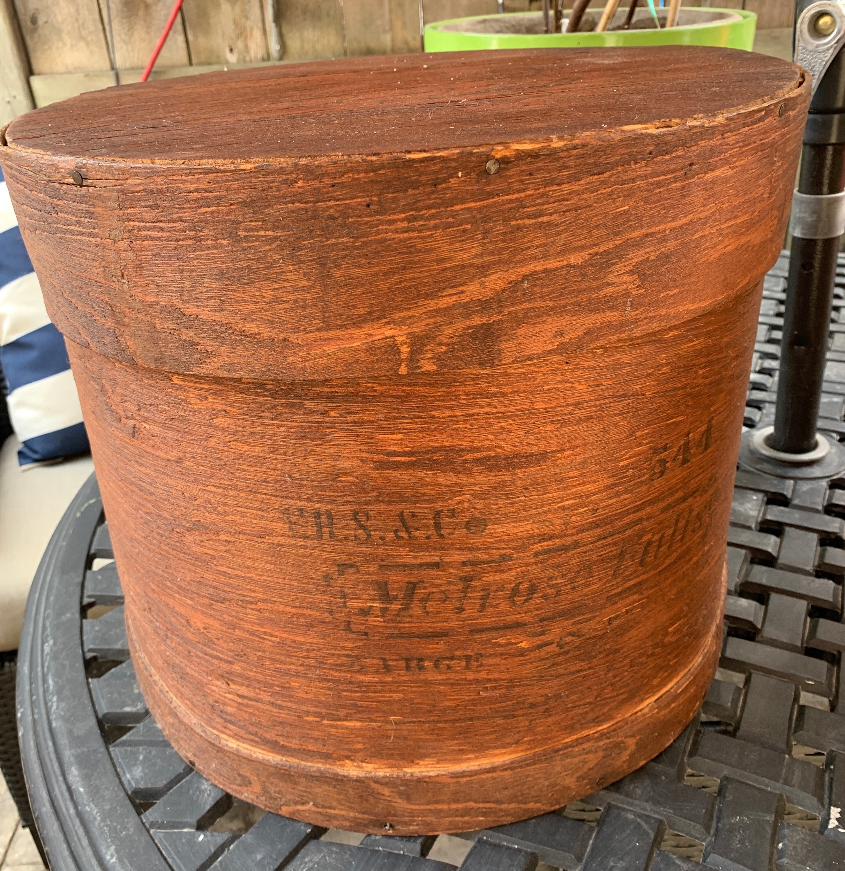 Antique Cheese Boxes