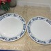 Corelle Harvest Time HTF Pattern, Blue Fruit and Foliage Decorate the ...