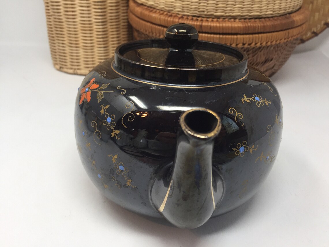 Gibsons Staffordshire Floral Teapot Tea Pot by Gibson and Sons - Etsy