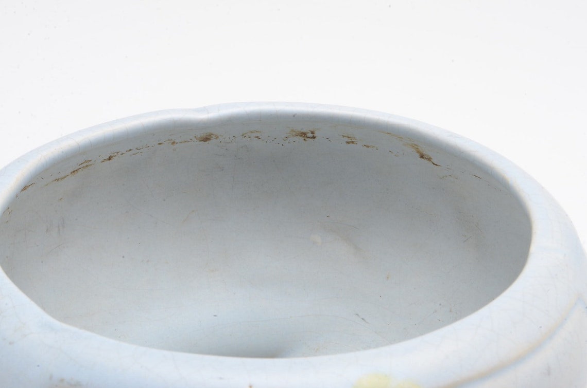 Art Deco Planter Weller Pottery Signed Blue Panella Art Deco - Etsy