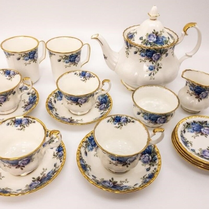 Royal Albert Tea Set - Etsy