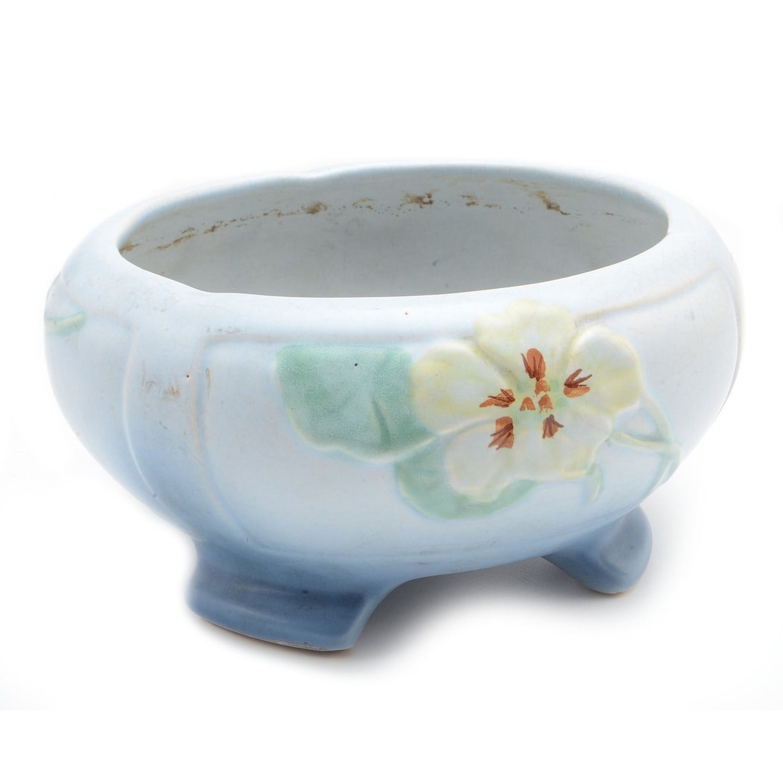 Art Deco Planter Weller Pottery Signed Blue Panella Art Deco - Etsy