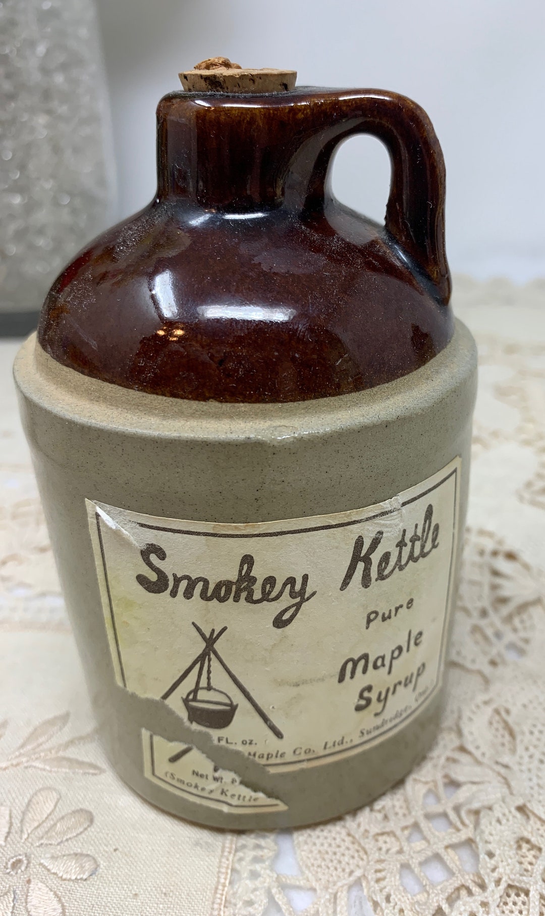 Smokey Kettle Maple Syrup "medalta- Potteries-style" Stoneware ...