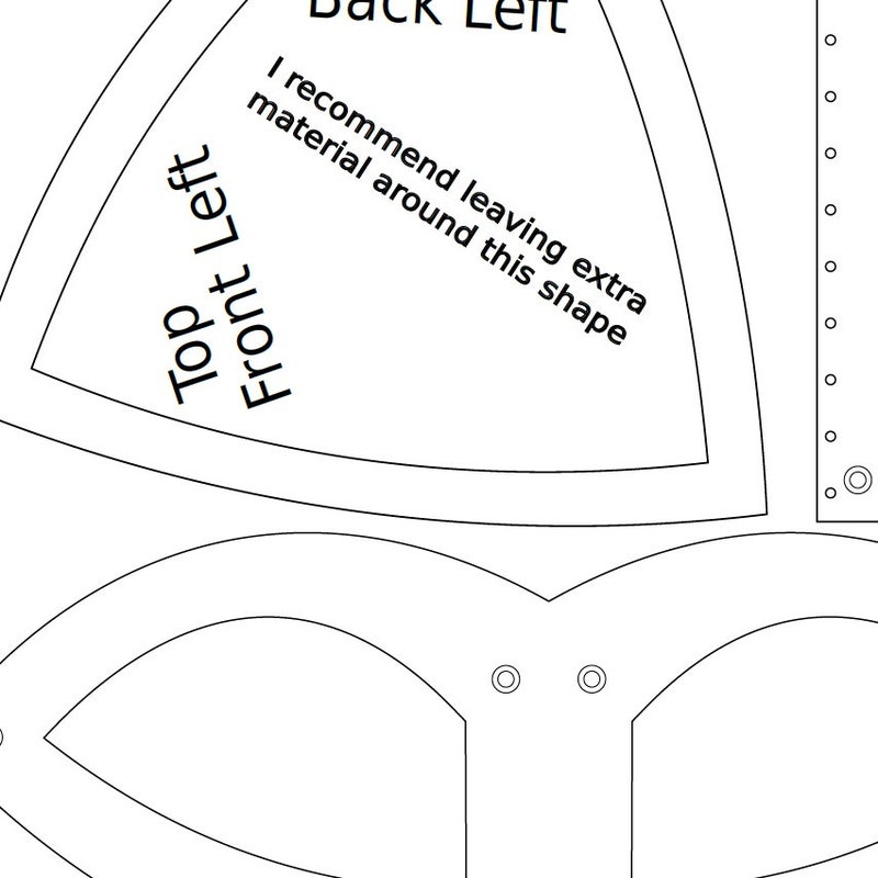 Leather Helmets Template - Etsy UK