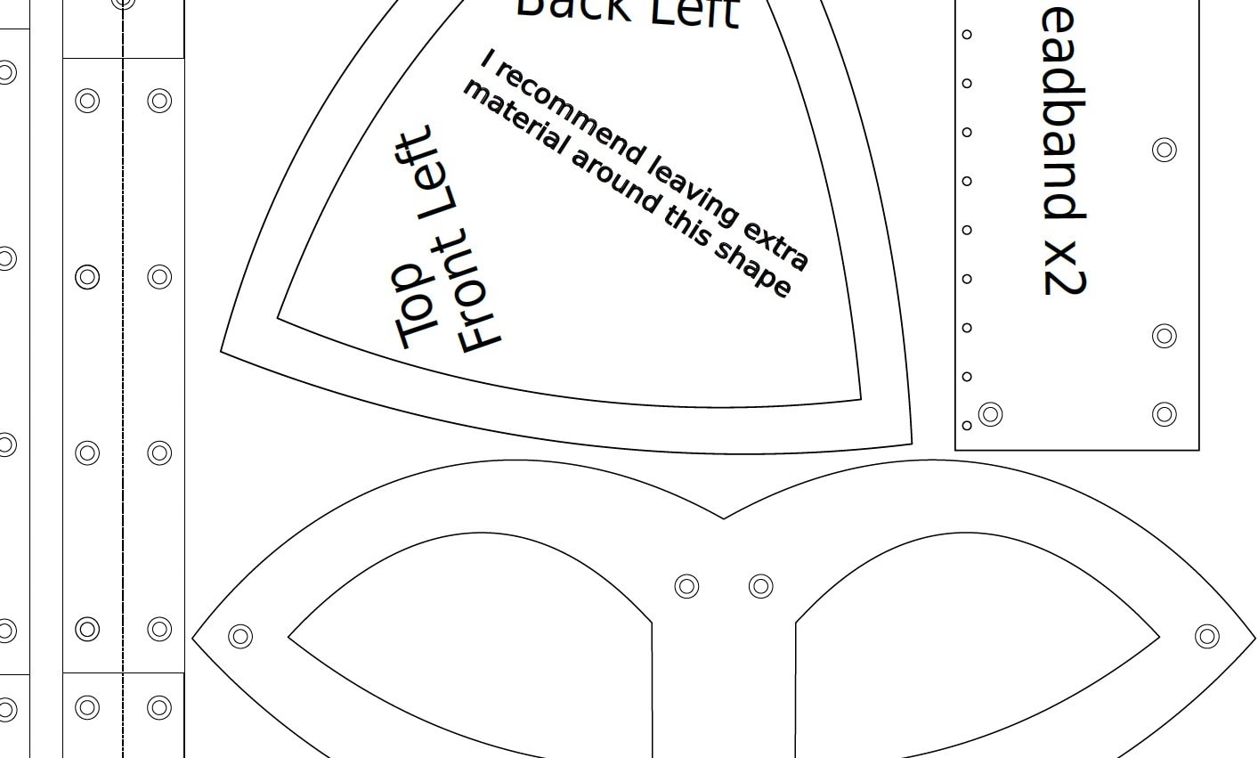 Viking Helmet Template