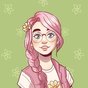 Stylized Profile Picture Portrait Commiccion ,custom Avatar, Social ...