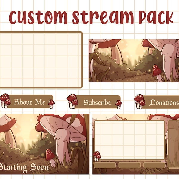 Custom Twitch Package Overlays - Etsy UK