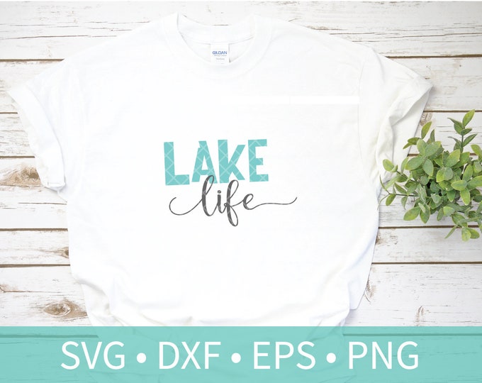 Lake Life Svg, Lake Svg, Lake Life Dxf, Silhouette, Svg, Png, Dxf, Lake ...