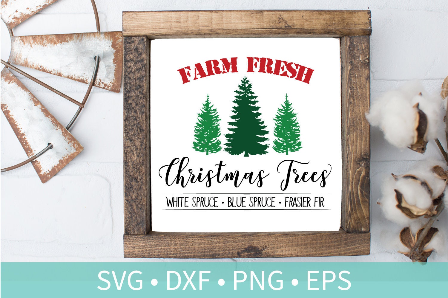 Christmas Clipart Farmhouse Svg File Bundle Santa Svg Dxf | Etsy