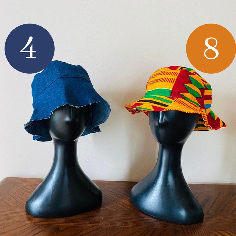 Ankara Bucket Hats (reversible) - Etsy
